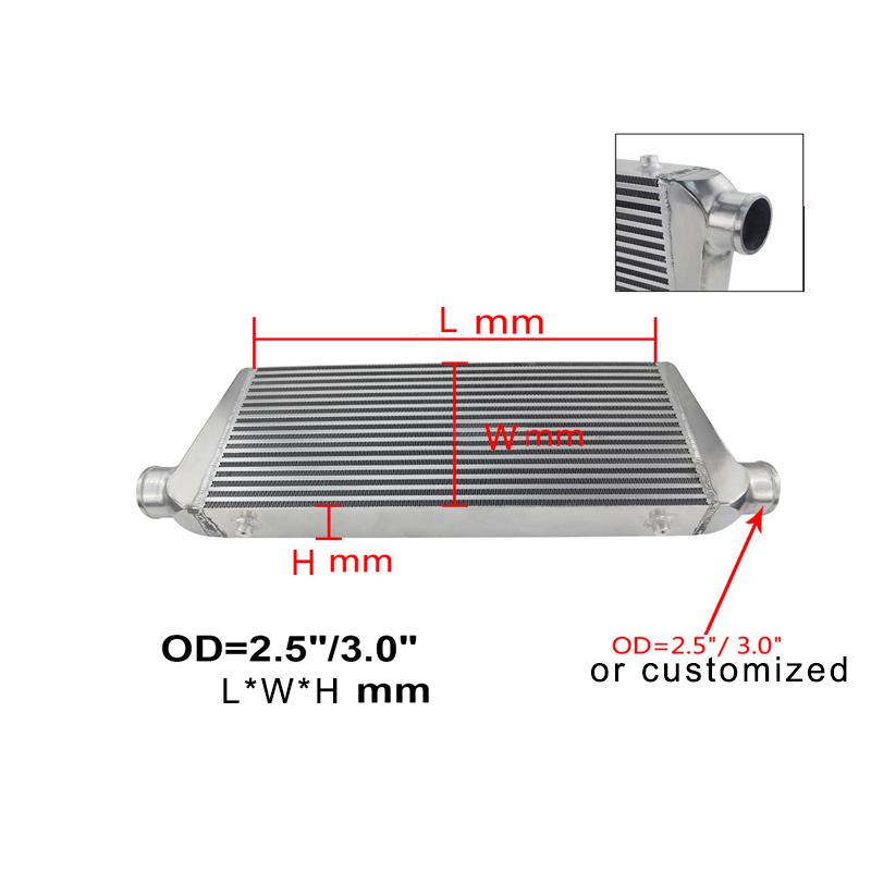 Aluminum Plate Fin Water to Air Intercooler from China manufacturer ...