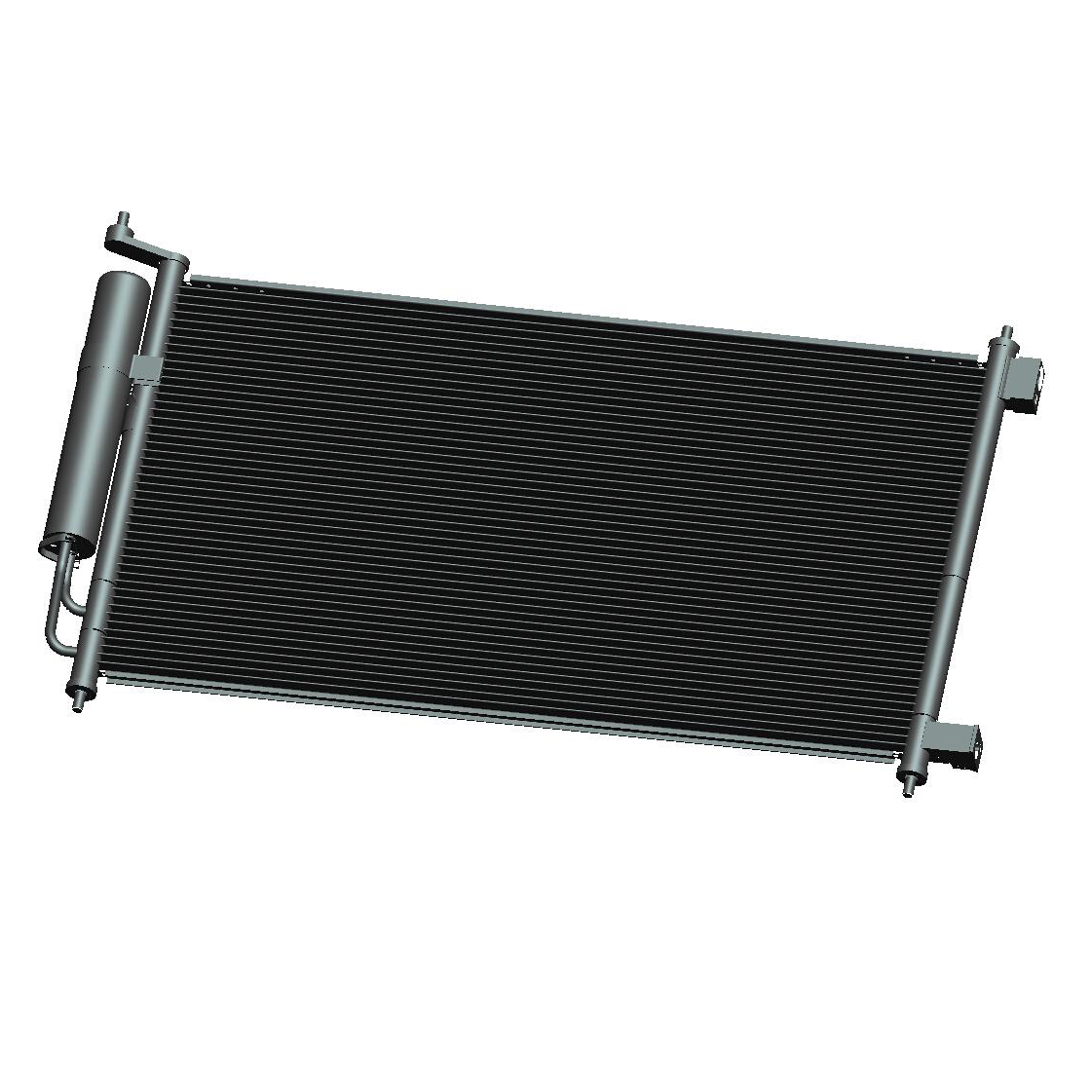 Microchannel Flat Tube Auto Car AC Condenser from China manufacturer ...